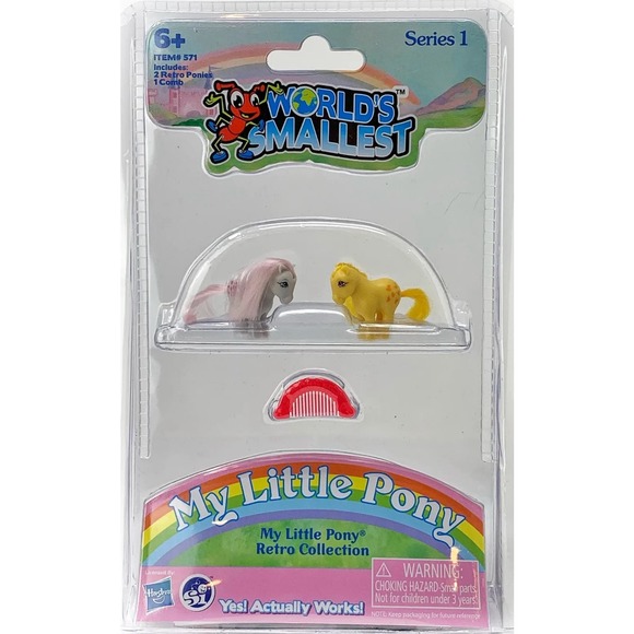 My Little Pony | Toys | New Worlds Smallest My Little Pony Snuzzle ...